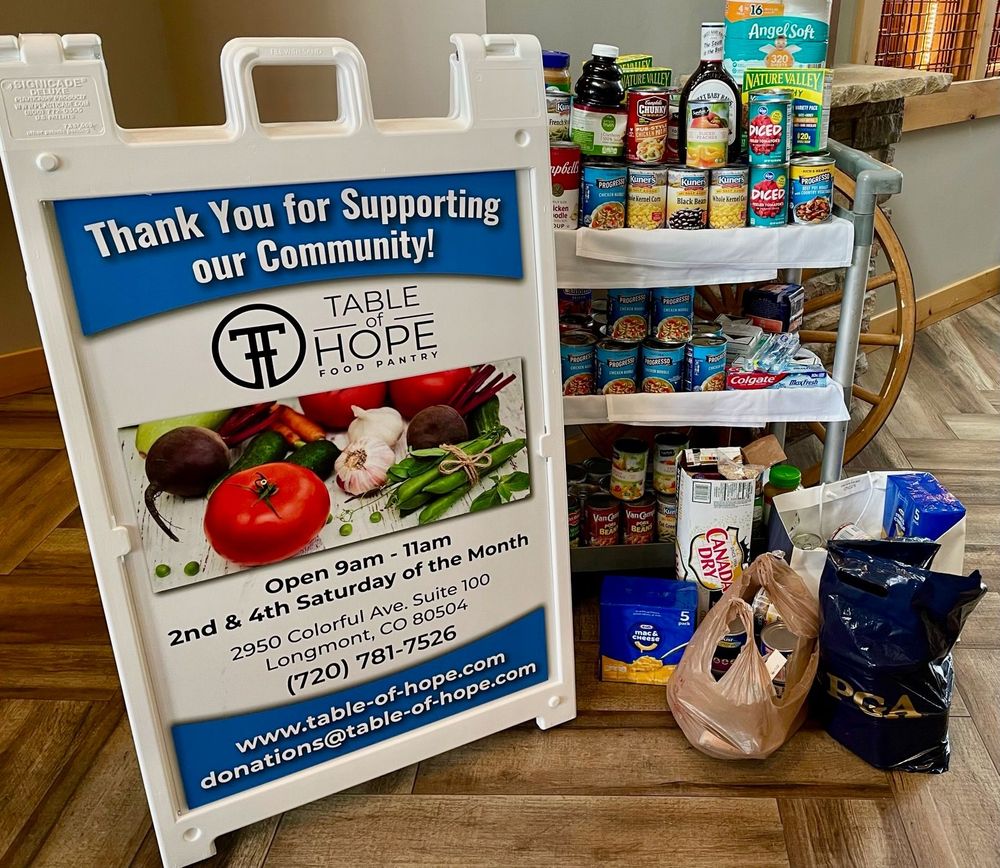 Saddleback Golf Club Food Drive